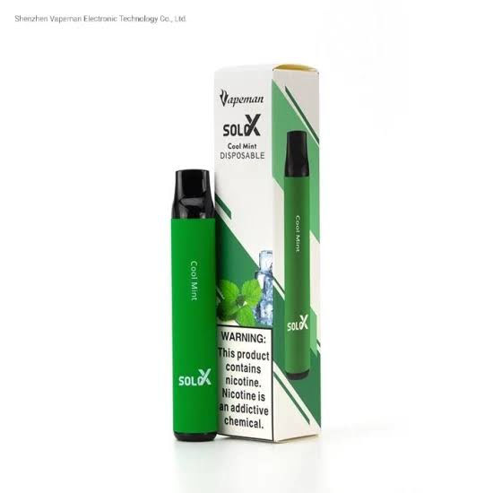 Solox 1500puffs Cool Mint – Diani Vapes Shop